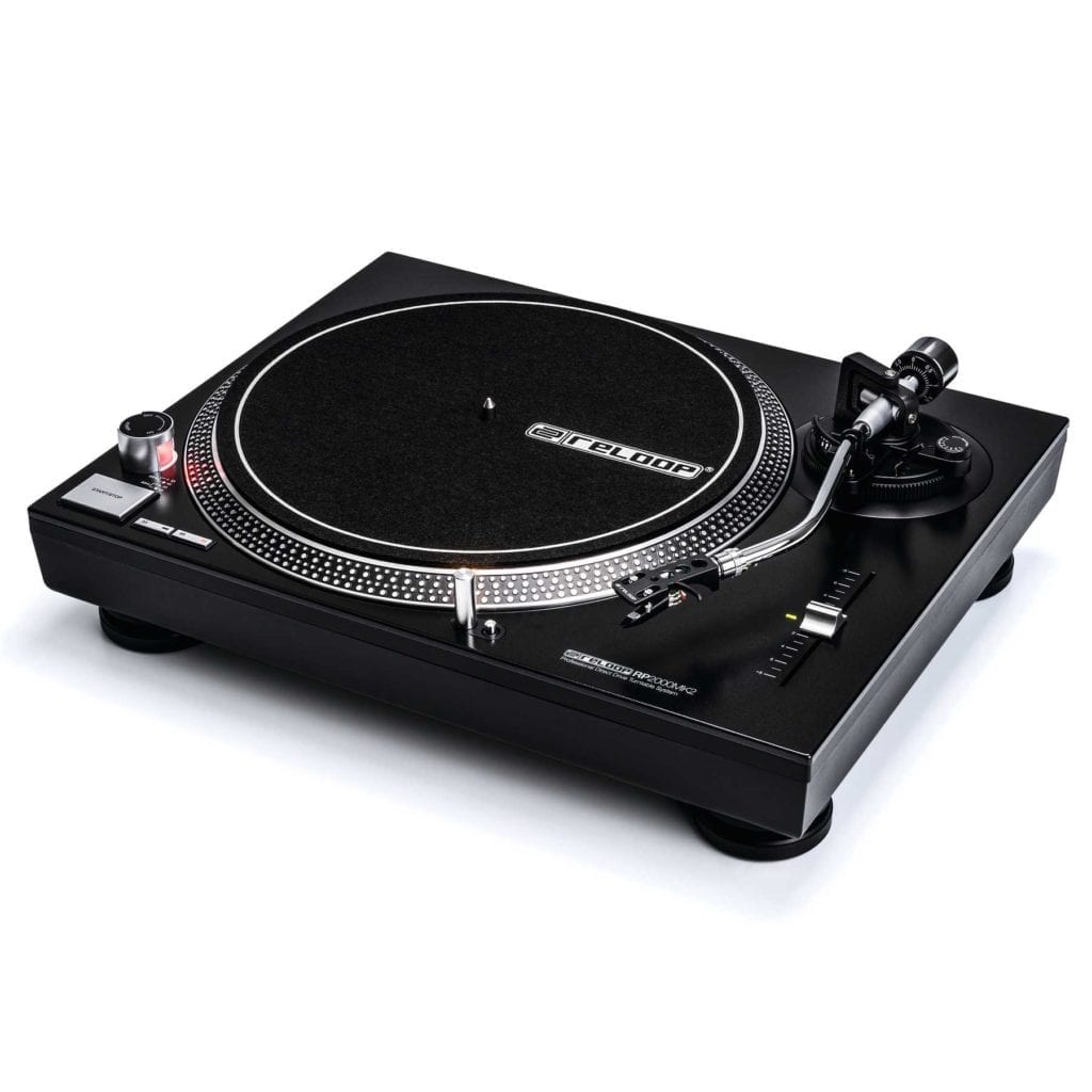 Reloop RP-2000 MK2 Quartz-Driven Direct Drive DJ Turntable - HyTek ...