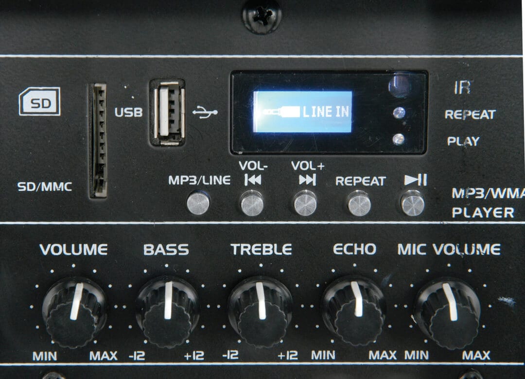 QTX Sound QR12PA (178.843) 12" Portable PA System - HyTek Electronics