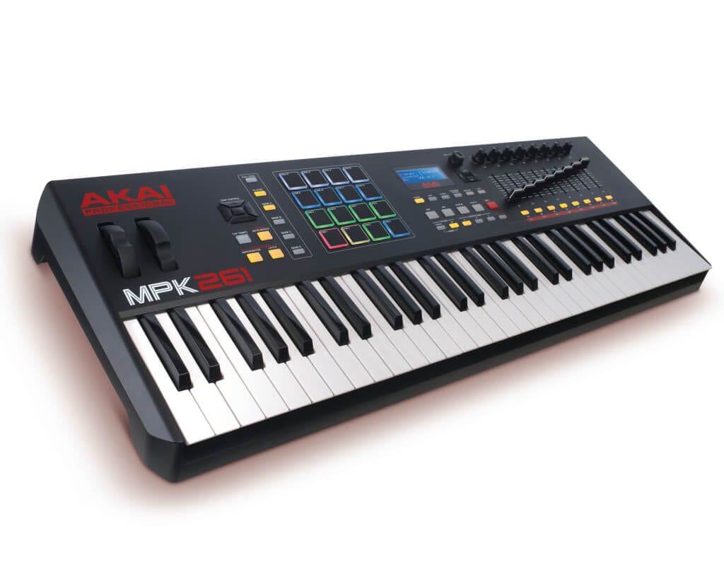 Akai Professional MPK261 61-Key Performance Keyboard Controller - HyTek ...