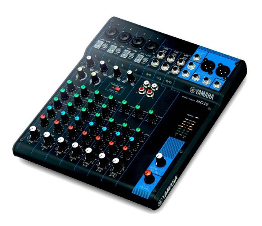 Yamaha MG10 (3rd Generation) 10 Channel Mixer - HyTek Electronics