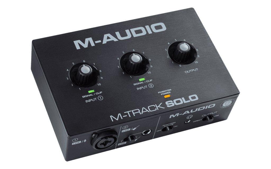 M-TRACK SOLO Audio Interface by M-Audio @HyTek Electronics